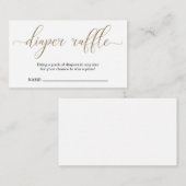Diaper Raffle Insert for Baby Shower Invitation | Zazzle