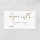 Diaper Raffle Insert for Baby Shower Invitation | Zazzle