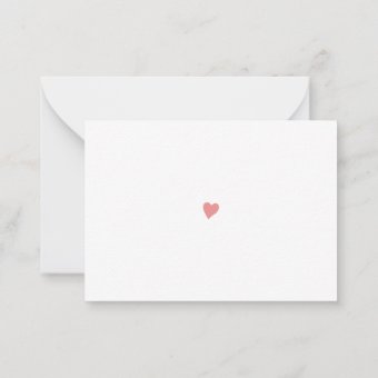 Diaper Raffle Ticket Baby Girl Pink heart Note Card | Zazzle