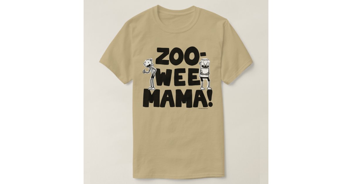 Diary of a Wimpy Kid Zoo Wee Mama T-Shirt | Zazzle