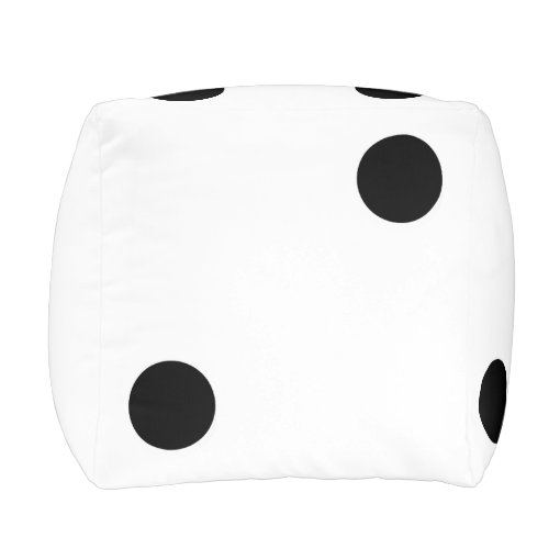 Dice Cube Pouf Custom Made | Zazzle