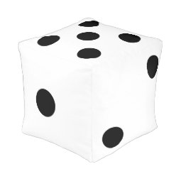 Dice Cube Pouf Custom Made | Zazzle