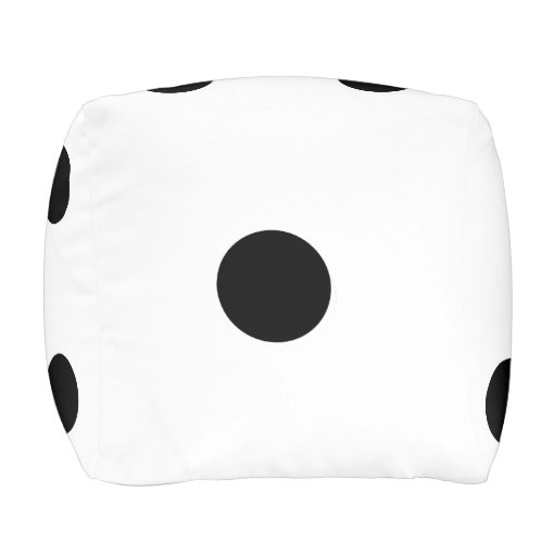 Dice Cube Pouf Custom Made | Zazzle