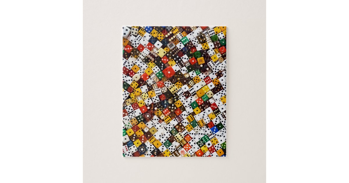 Dice Jigsaw Puzzle | Zazzle