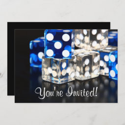 Dice Party Invitation | Zazzle