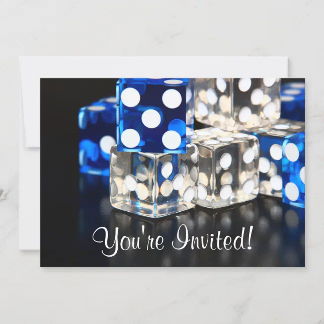 Dice Party Invitation | Zazzle