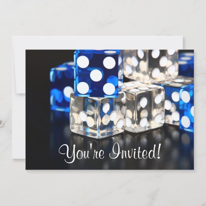 Dice Party Invitation | Zazzle.com