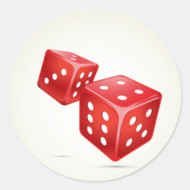 Dice Stickers | Zazzle