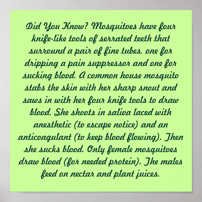 Did You Know? Poster | Zazzle