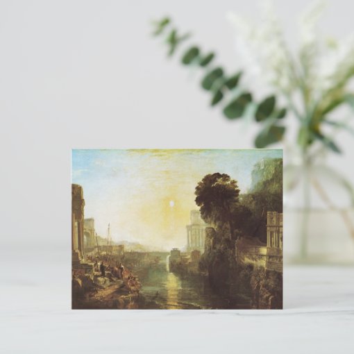 Dido Building Carthage Postcard | Zazzle