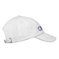 Dieline CMYK Signature Dad Cap | Zazzle