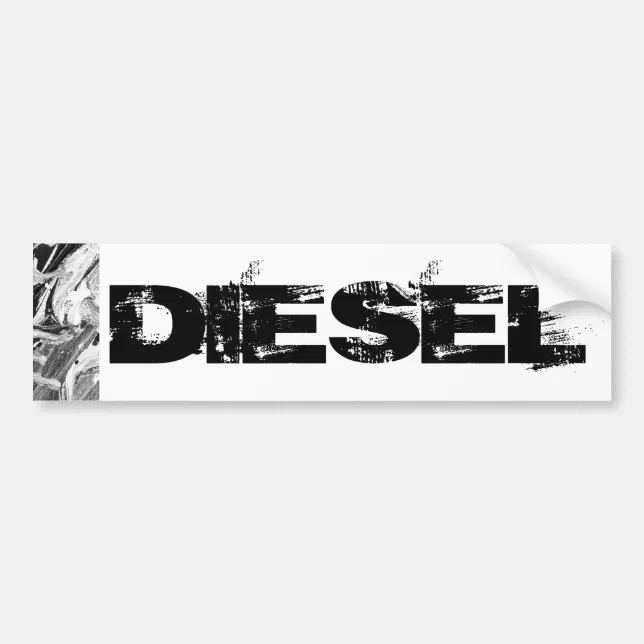 Diesel Bumper sticker | Zazzle