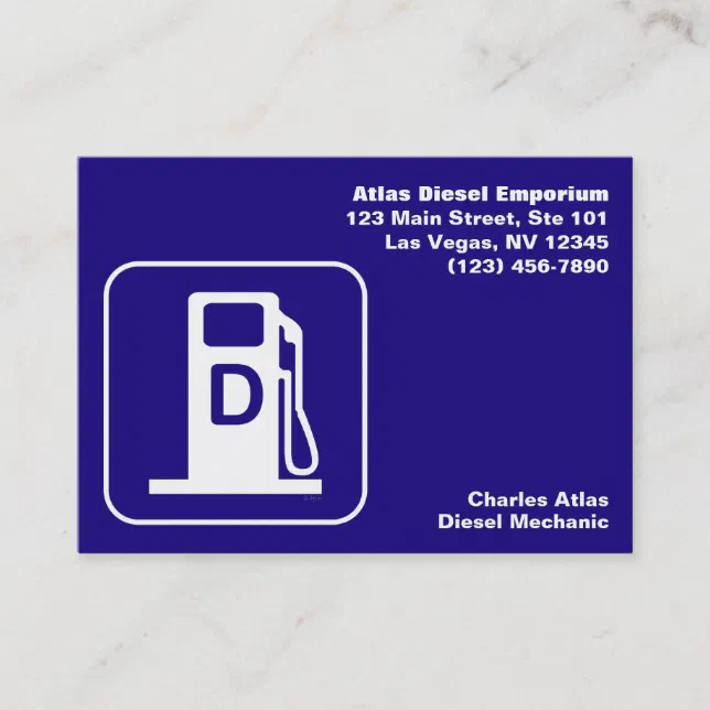 Diesel: Business Card | Zazzle
