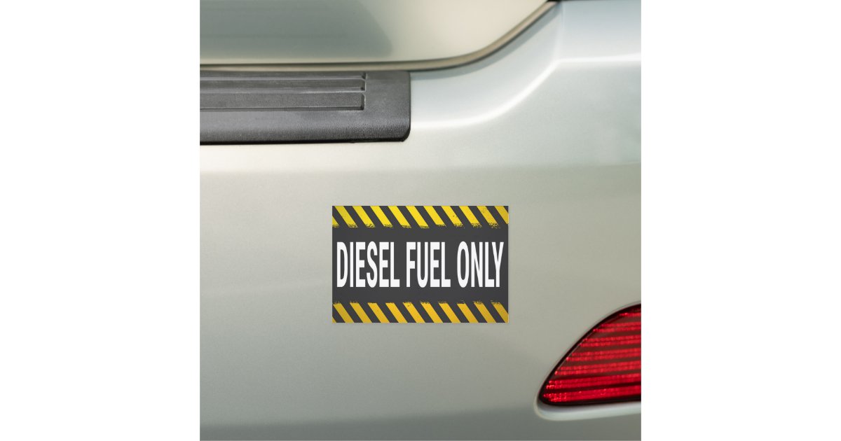 Diesel Fuel Only Car Magnet | Zazzle