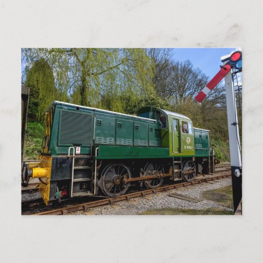 Diesel Locomotive Postcard | Zazzle.com