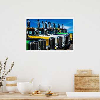 Diesel Trucks Poster | Zazzle