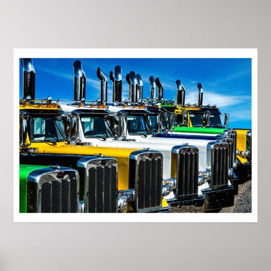 Diesel Trucks Poster | Zazzle.com