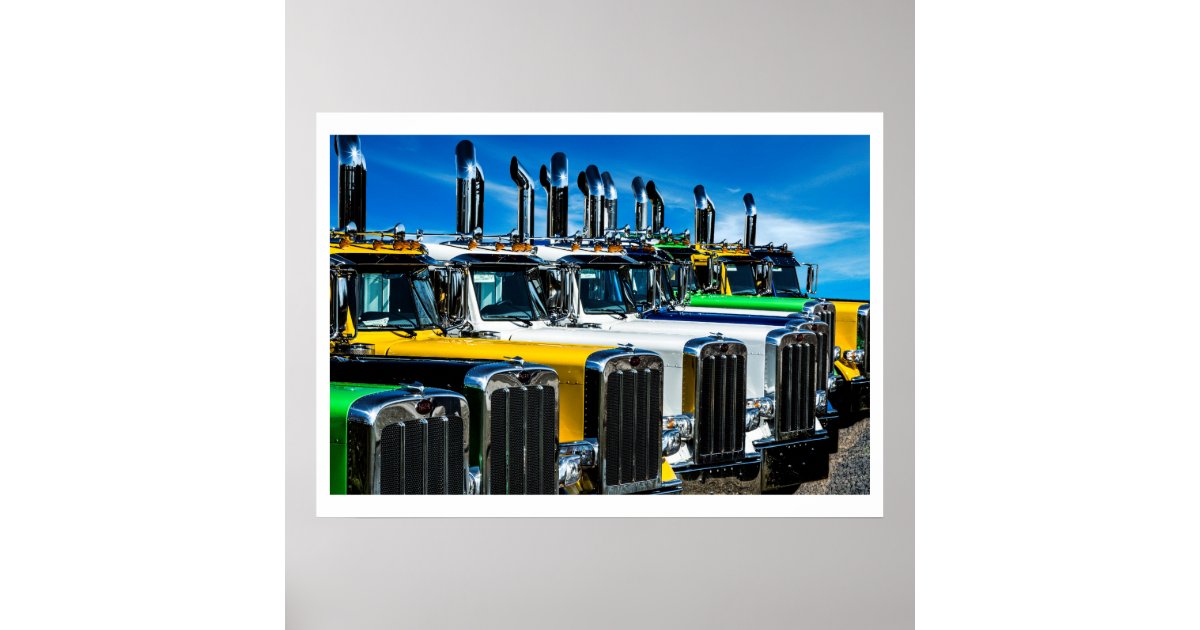 Diesel Trucks Poster | Zazzle