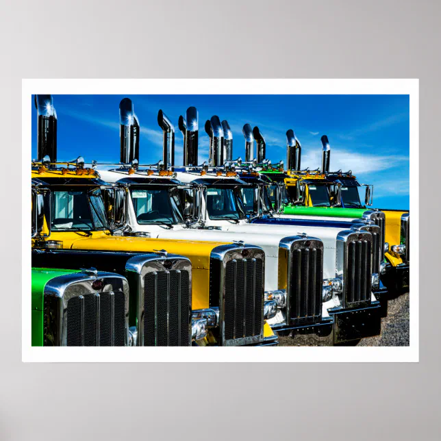 Diesel Trucks Poster | Zazzle