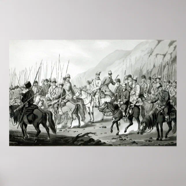 Different Tribes of Russian Cossacks Poster | Zazzle