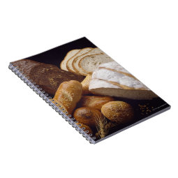 Different types of artisan bread notebook | Zazzle