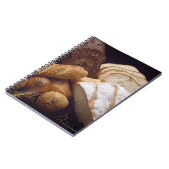Different types of artisan bread notebook | Zazzle