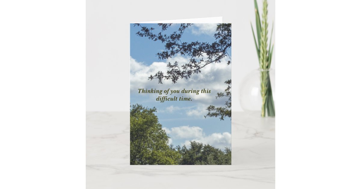 Difficult Time Card | Zazzle