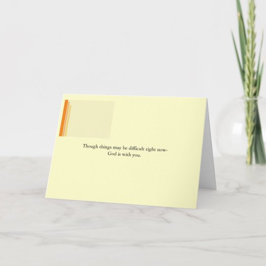 Difficult times card | Zazzle.com