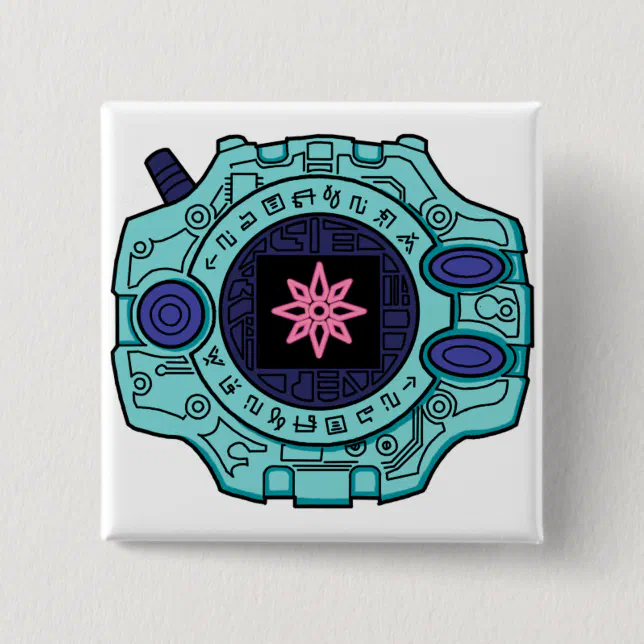 Digimon Digivice of Light Button | Zazzle