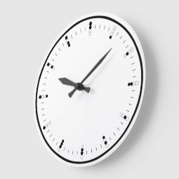 Digital (Binary) Analog Wall Clock | Zazzle