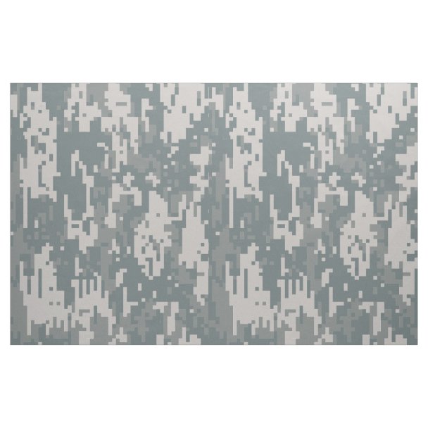 Gray Digi Camo Fabric | Zazzle.com