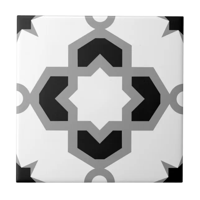 digital floor tile decoration hone faience pattern | Zazzle
