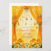 Digital Haldi invitations Haldi invites | Zazzle