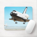 Digital illustration of Space Shuttle Mouse Pad | Zazzle