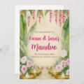 Digital Mandap Mahurat invitations Mandvo invites | Zazzle