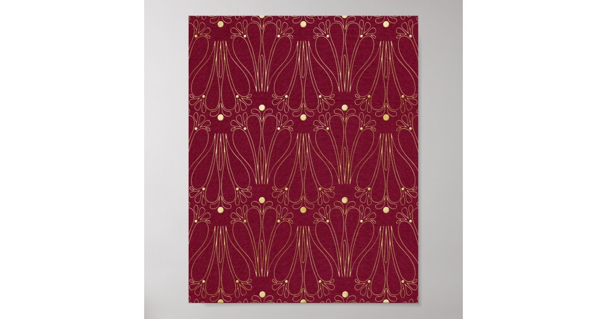 Digital Paper Pattern Poster | Zazzle