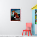 Digitally Enhanced Red Fox Poster | Zazzle
