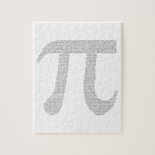 Digits of Pi Jigsaw Puzzle | Zazzle.com