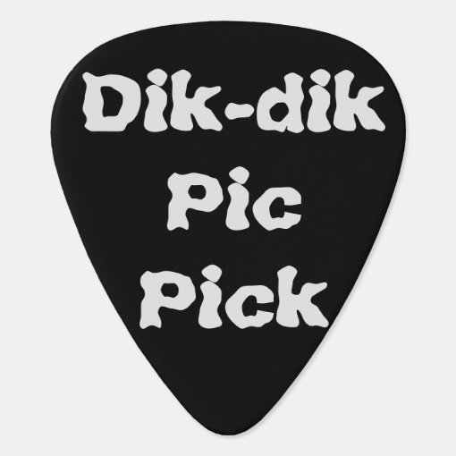 Dik-dik Pick Punny | Zazzle