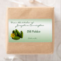 Dill Pickles Canning Labels | Zazzle