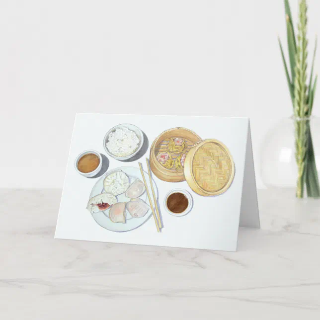 Dim Sum Card | Zazzle