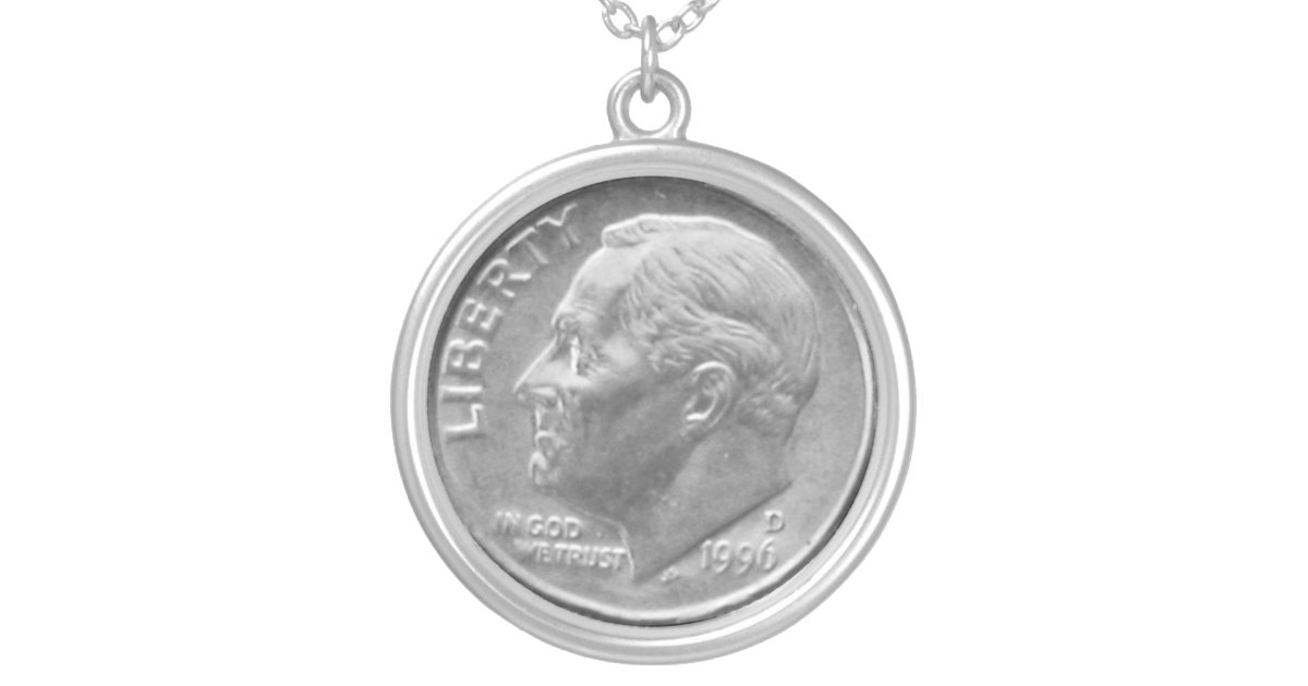 Dime Necklace | Zazzle