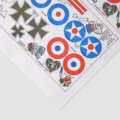 Dime-scale model airplane insignia sheet | Zazzle