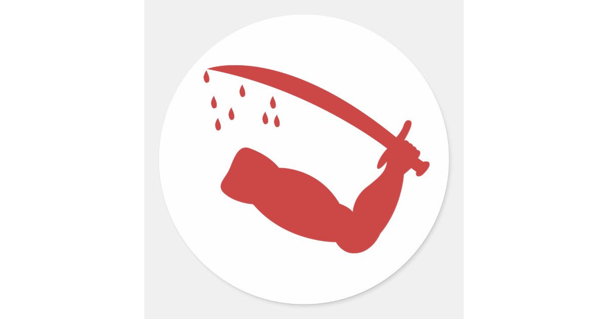 Dimmit's Goliad Flag Sticker | Zazzle