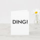 DING! CARD | Zazzle
