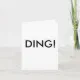 DING! CARD | Zazzle