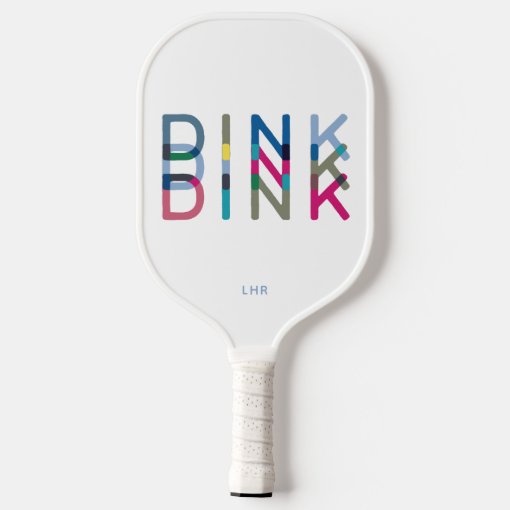 Dink Personalized Custom Name Pickleball Paddle | Zazzle