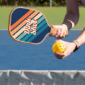 Dink Shot Retro Custom Pickleball Paddle | Zazzle