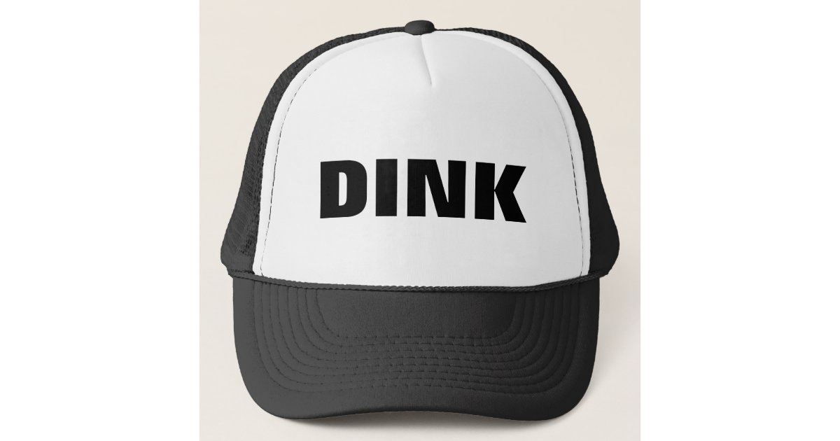 DINK TRUCKER HAT | Zazzle