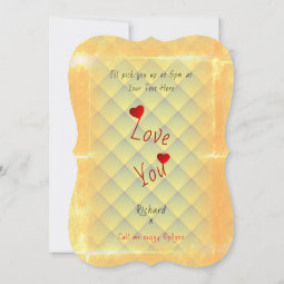 Dinner Date Invitation | Zazzle